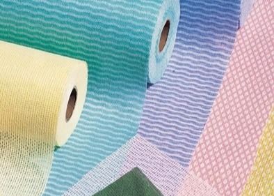 Cross Lapping Cupro Spunlace Non Woven Fabric Raw Material Spunlace ...